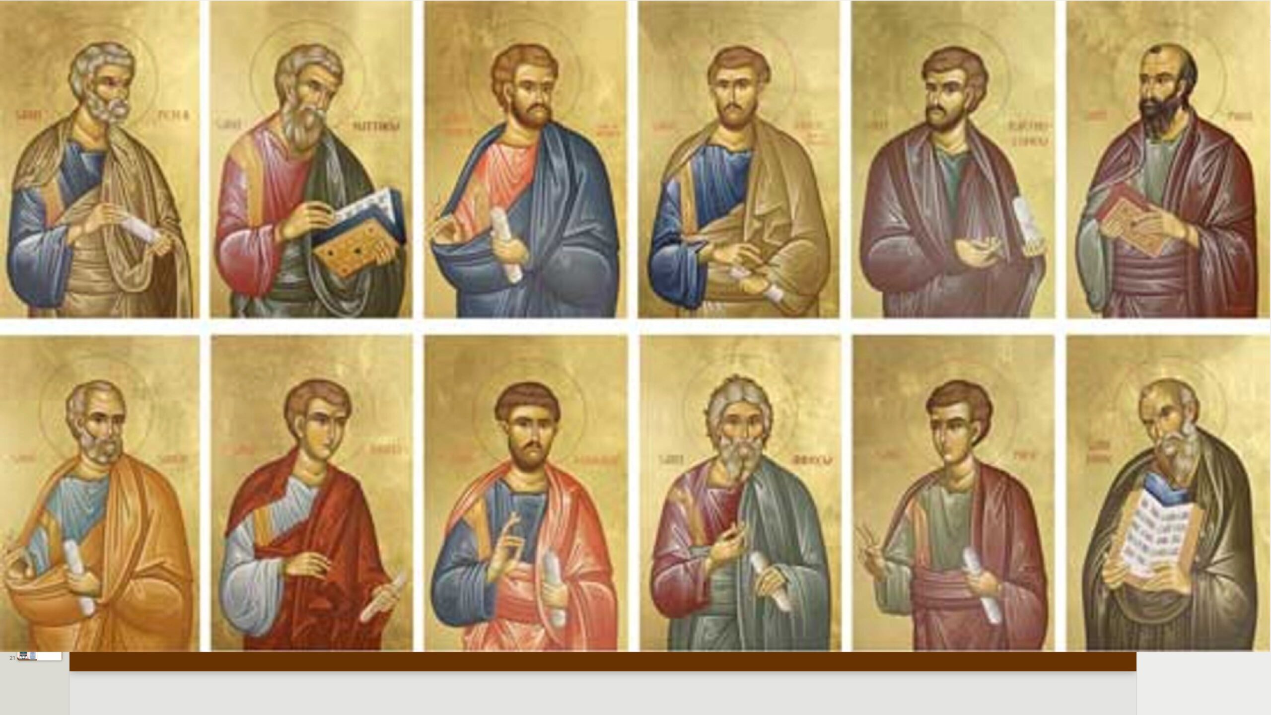 The 12 Disciples: Part 2 – Community Christian Fellowship